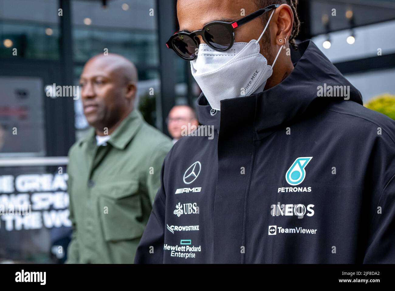 Silverstone, United Kingdom, 30th Jun 2022, Lewis Hamilton, from the ...