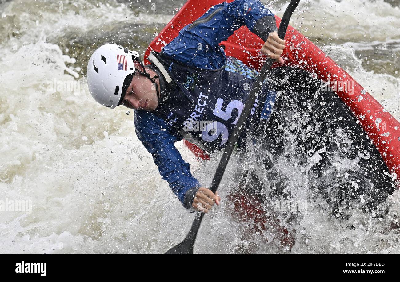 Nottingham, United Kingdom. 30th June, 2022. The ICF 2022 canoe ...