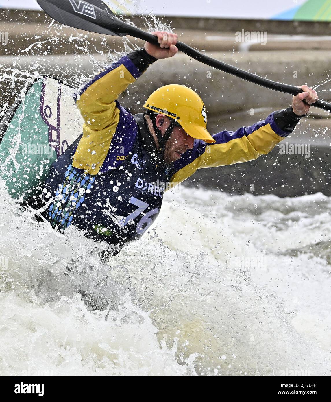 Nottingham, United Kingdom. 30th June, 2022. The ICF 2022 canoe ...