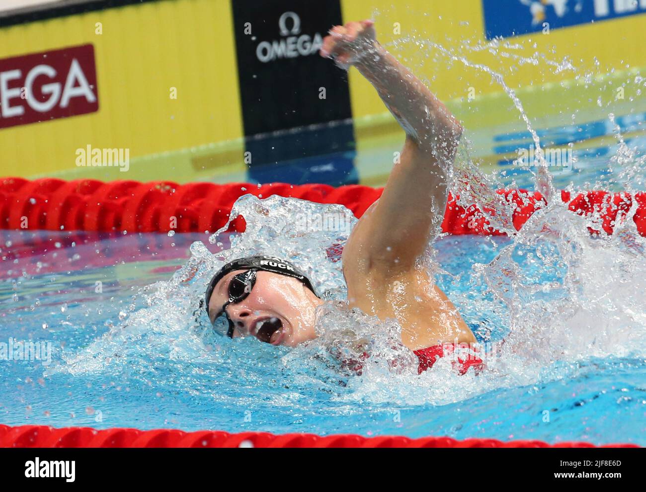 Taylor Ruck of Canada Finale 200 M Freestyle Women during the 19th FINA ...