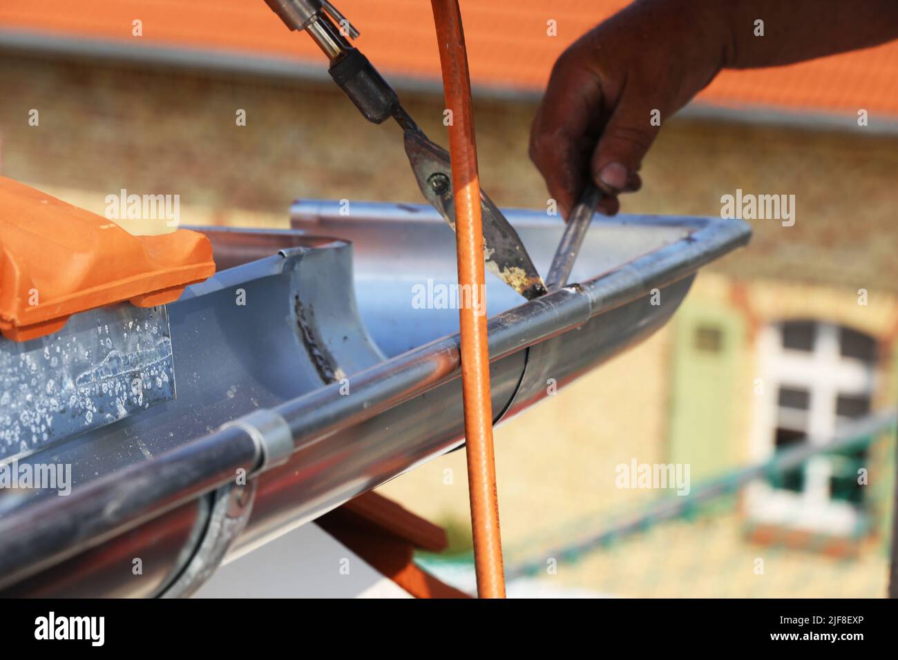 Galvanized plumbing hi-res stock photography and images - Alamy