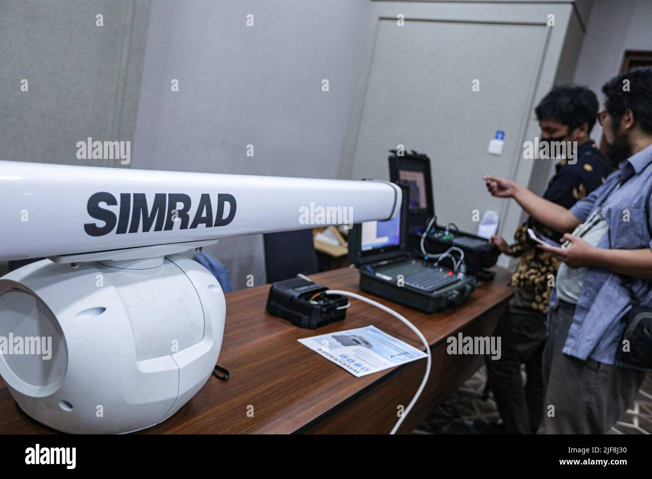 Bandung, West Java, Indonesia. 30th June, 2022. Researchers simulated a ...