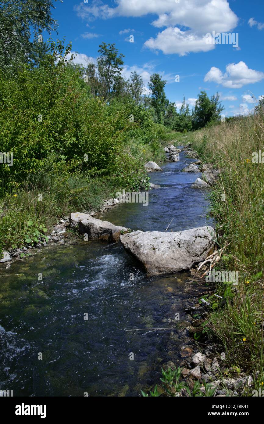 Blue flows hi-res stock photography and images - Alamy