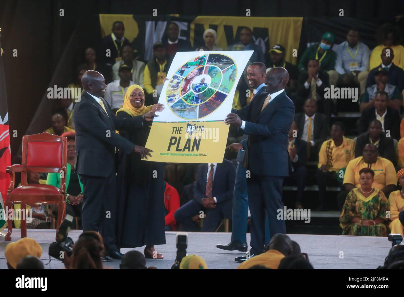 Deputy president of Kenya and Kenya Kwanza presidential candidate ...