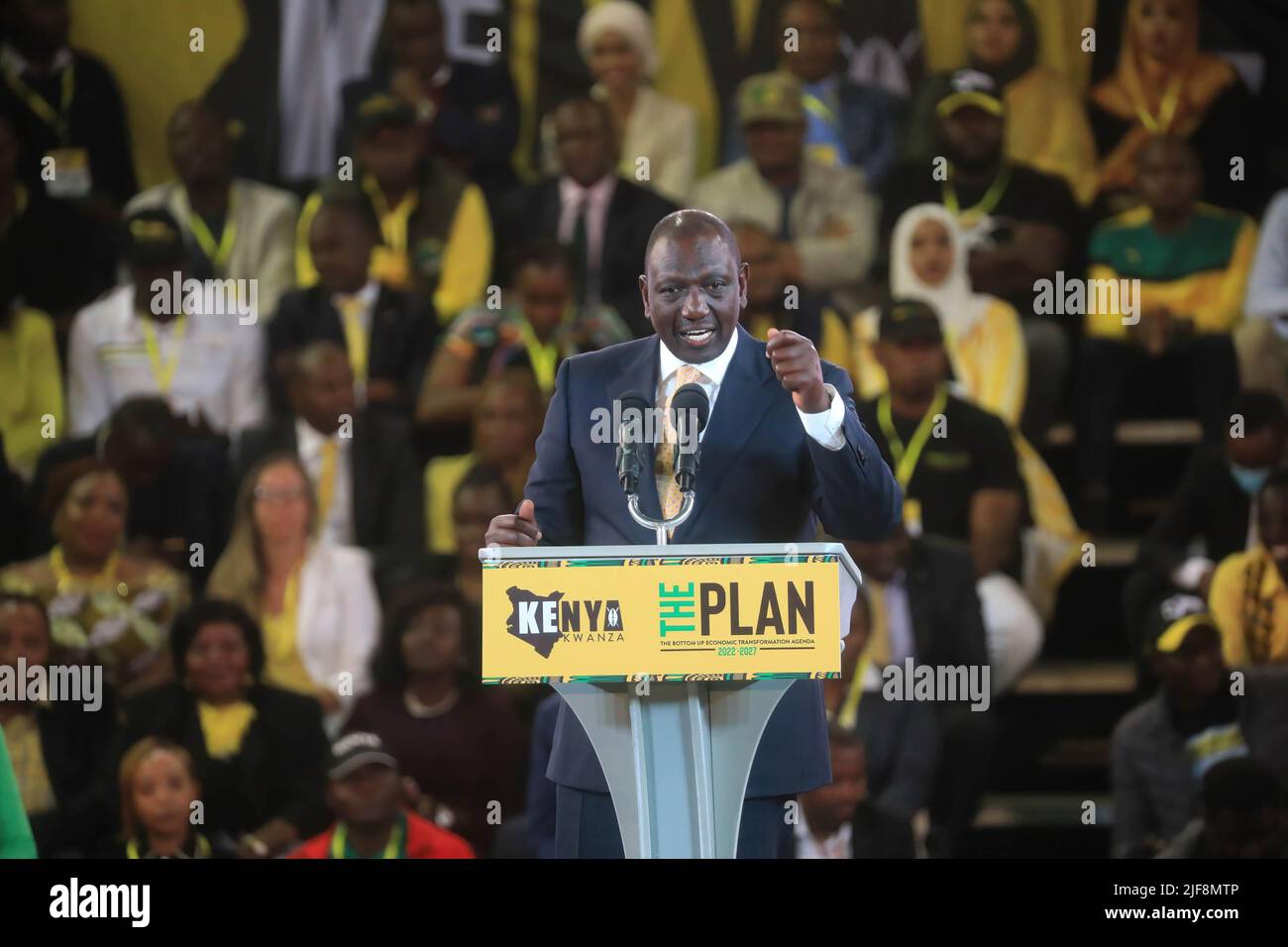 Nairobi, Kenya. 30th June, 2022. Deputy president of Kenya and Kenya ...
