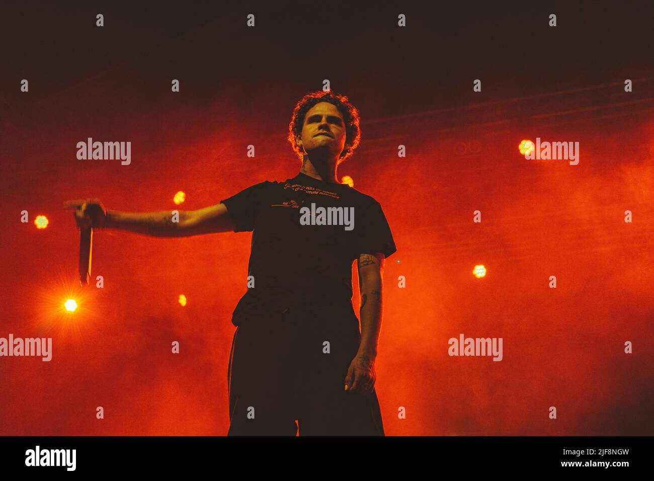 30/06/2022 - British rapper SLOWTHAI performing live at Circolo ...