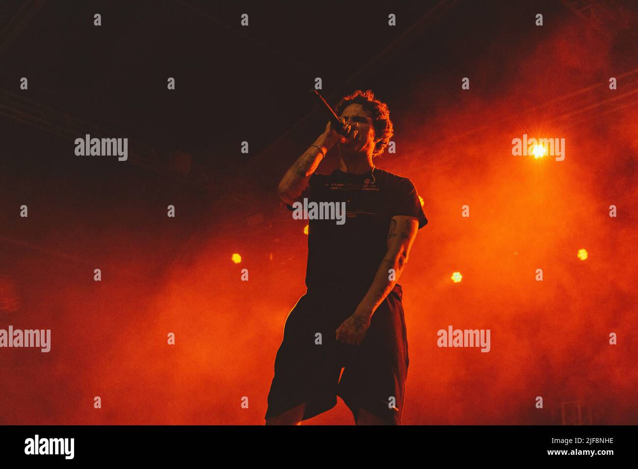 30/06/2022 - British rapper SLOWTHAI performing live at Circolo ...