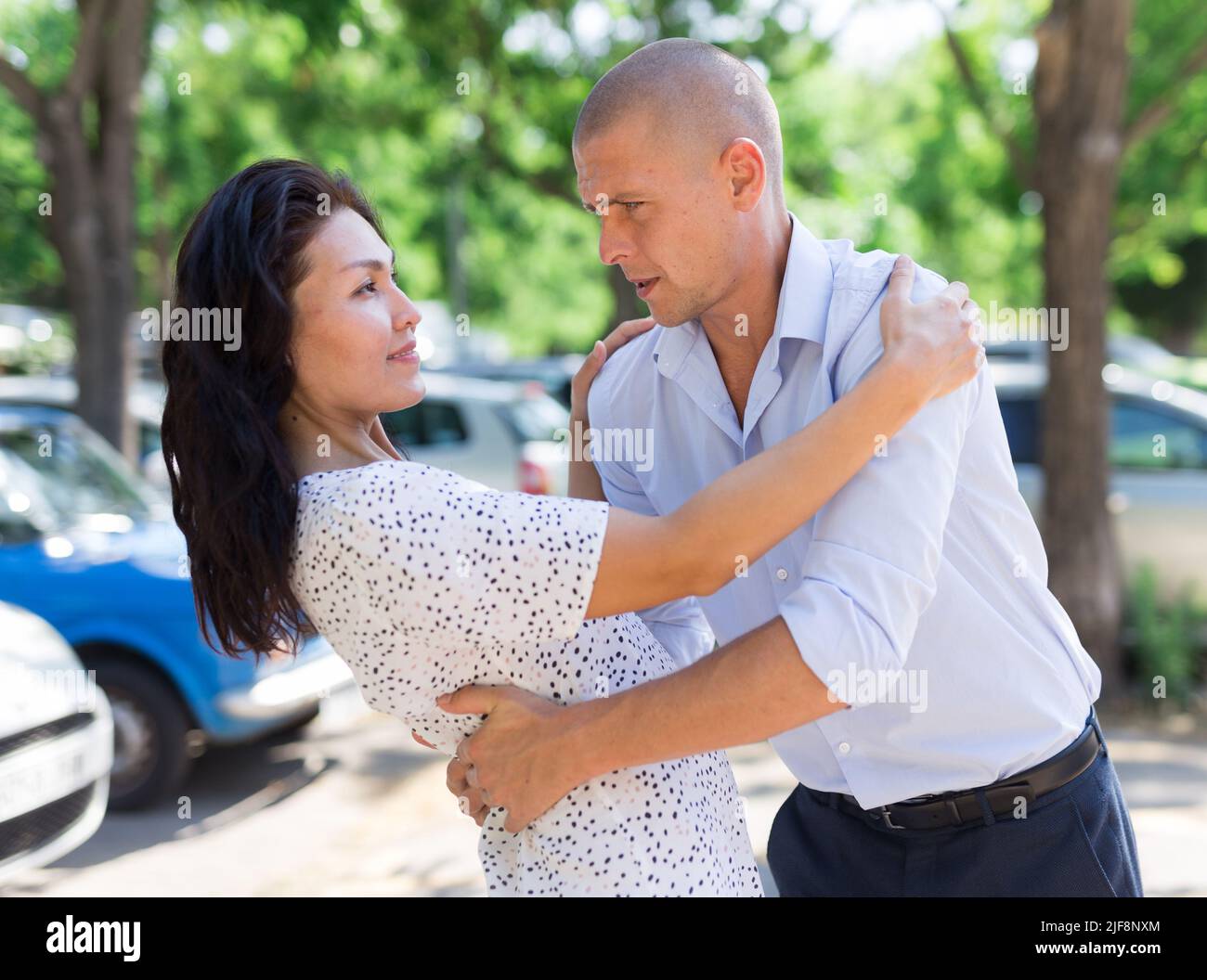 couple having a date Stock Photo - Alamy