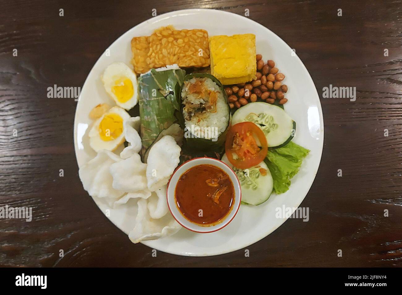 Nasi Bakar Grilled Rice, Traditional Food of Indonesia, Jakarta ...