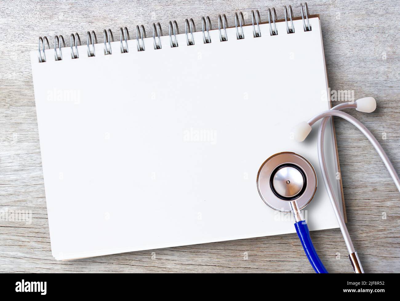 Medical healthy equipment. Workplace of a doctor. Stethoscope and ...