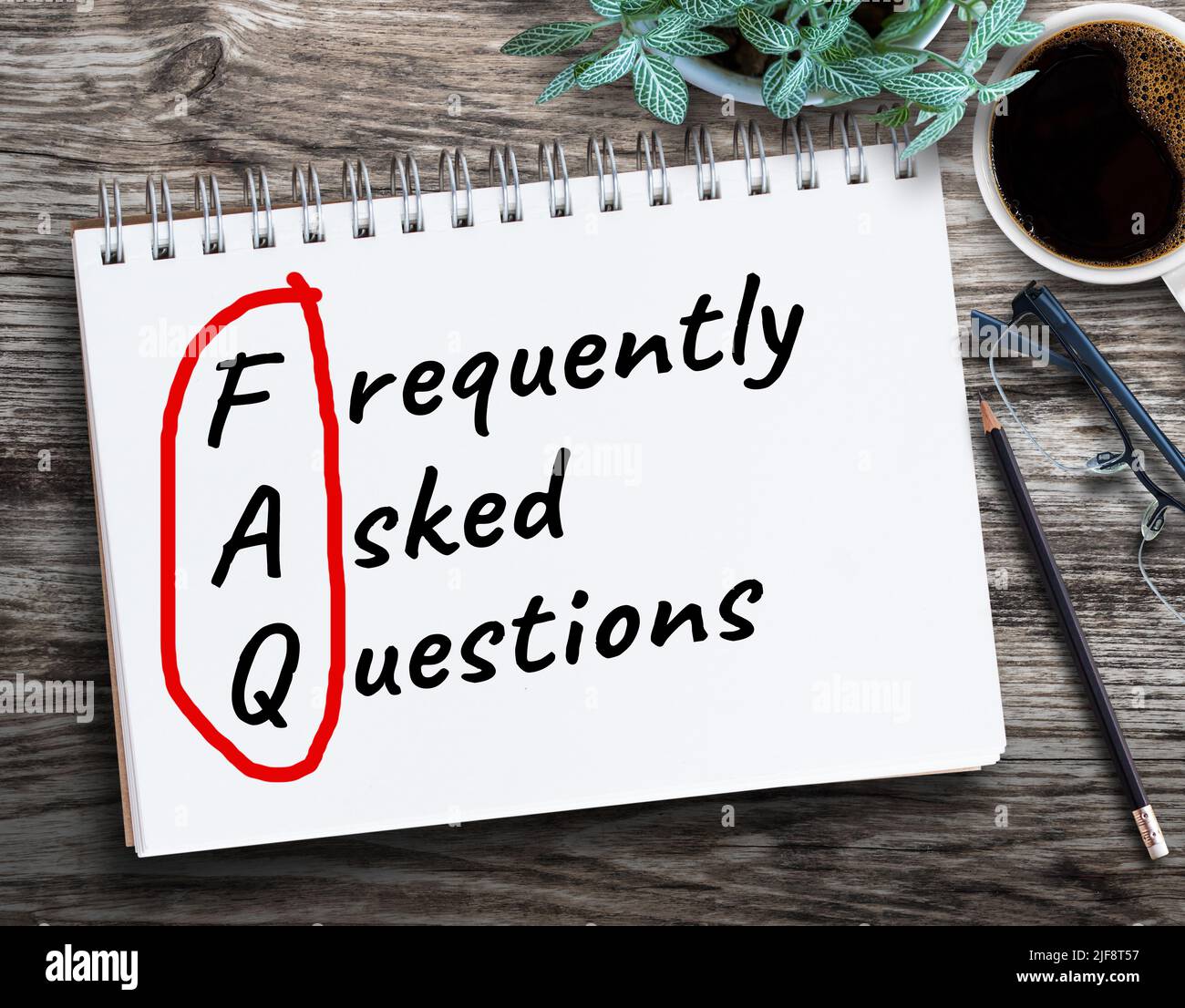 Frequently asked questios hi-res stock photography and images - Alamy