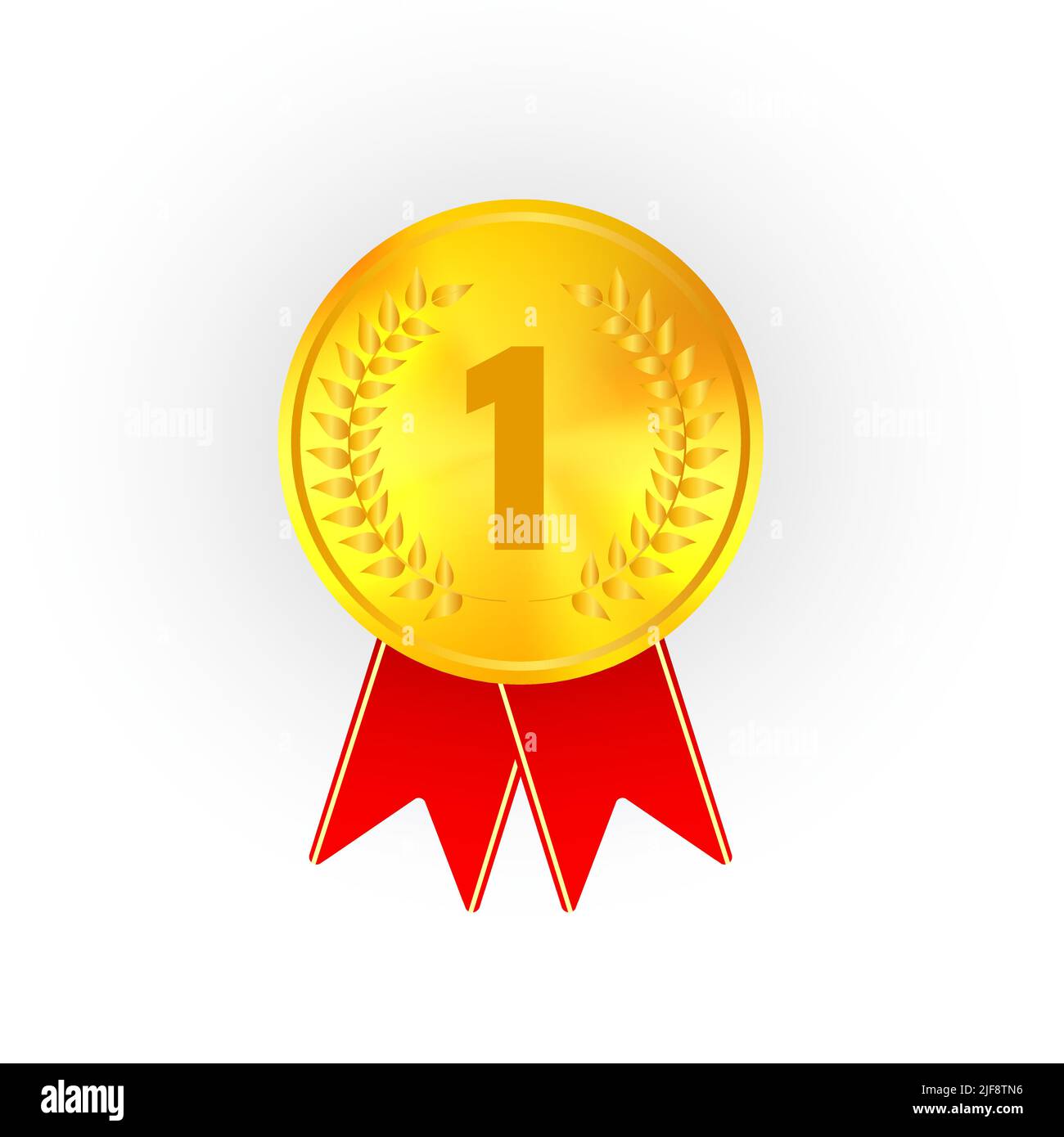 Realistic award medals. Winner medal gold bronze silver first place ...