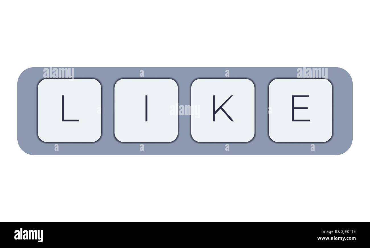 Computer keyboard key with key like. Keyboard keys icon button Stock ...