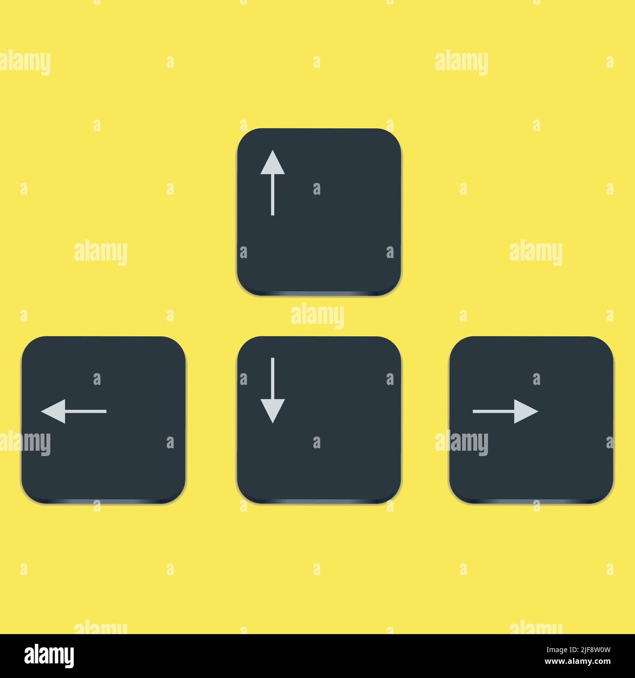 Computer gamer keyboard, WASD keys, vector illustration. WASD keys ... Computer gamer keyboard, WASD keys, vector illustration. WASD keys ...