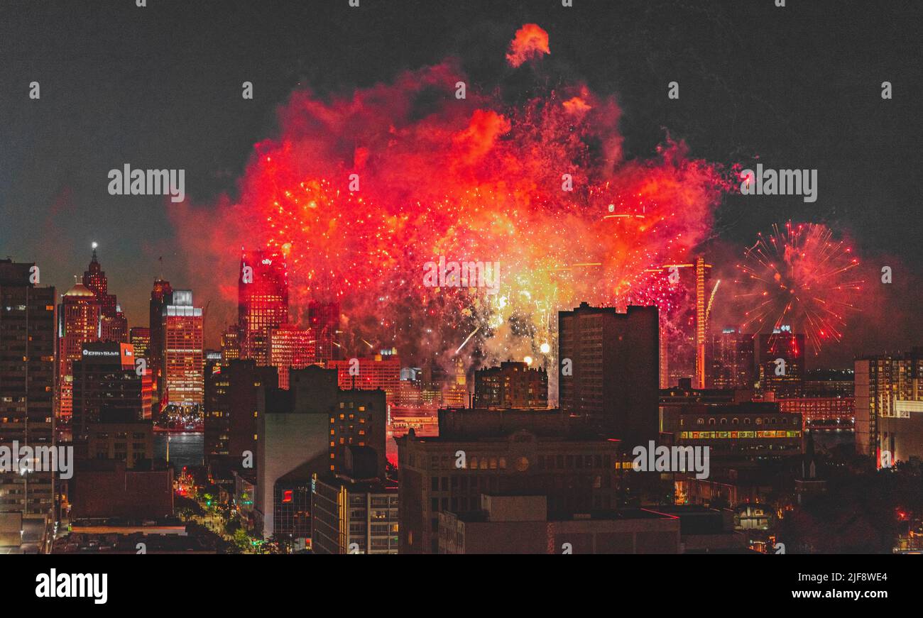 Ford Fireworks Event inn June in celebration of both Canada day and US ...