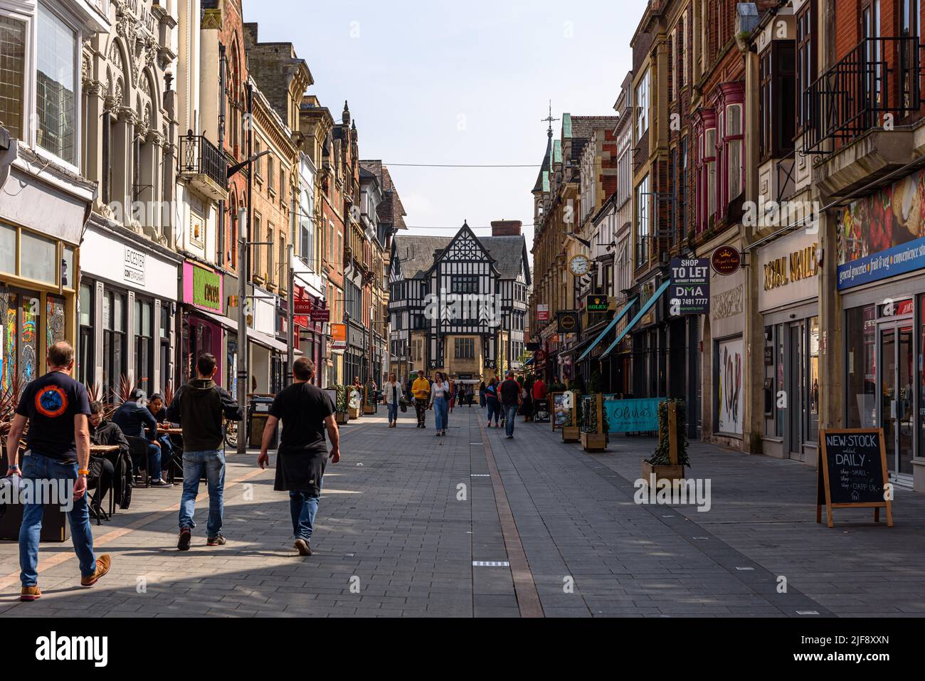 Leicester street hi-res stock photography and images - Alamy