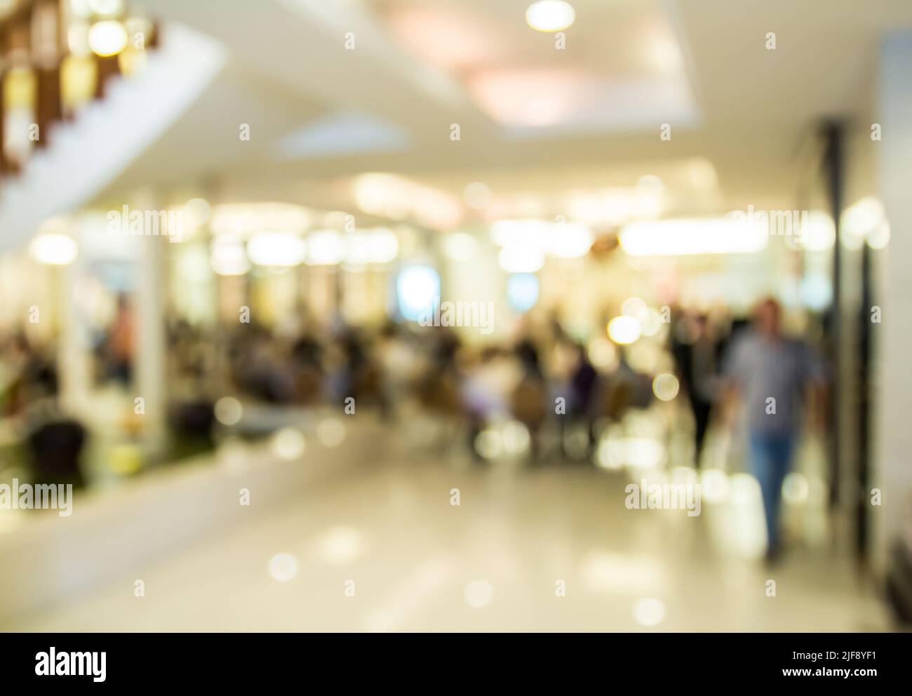 Blur image of restaurant for background and any design Stock Photo - Alamy