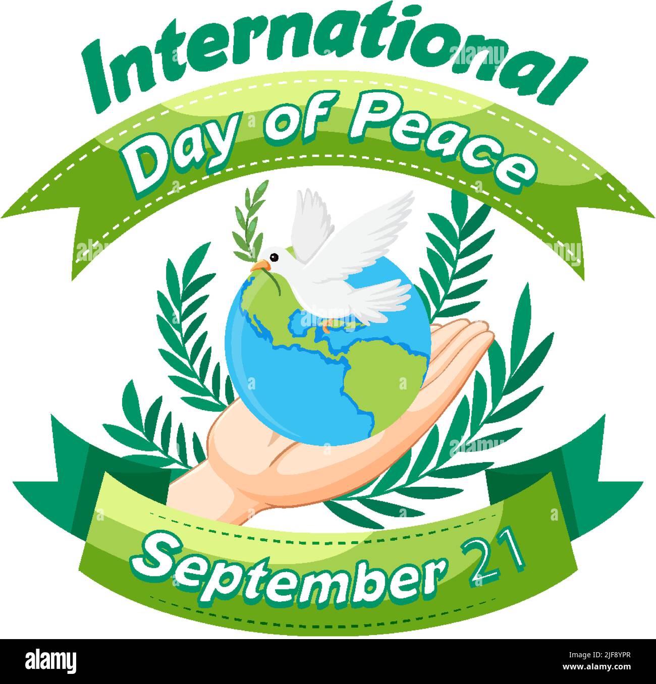 International Day of Peace Banner Design illustration Stock Vector ...