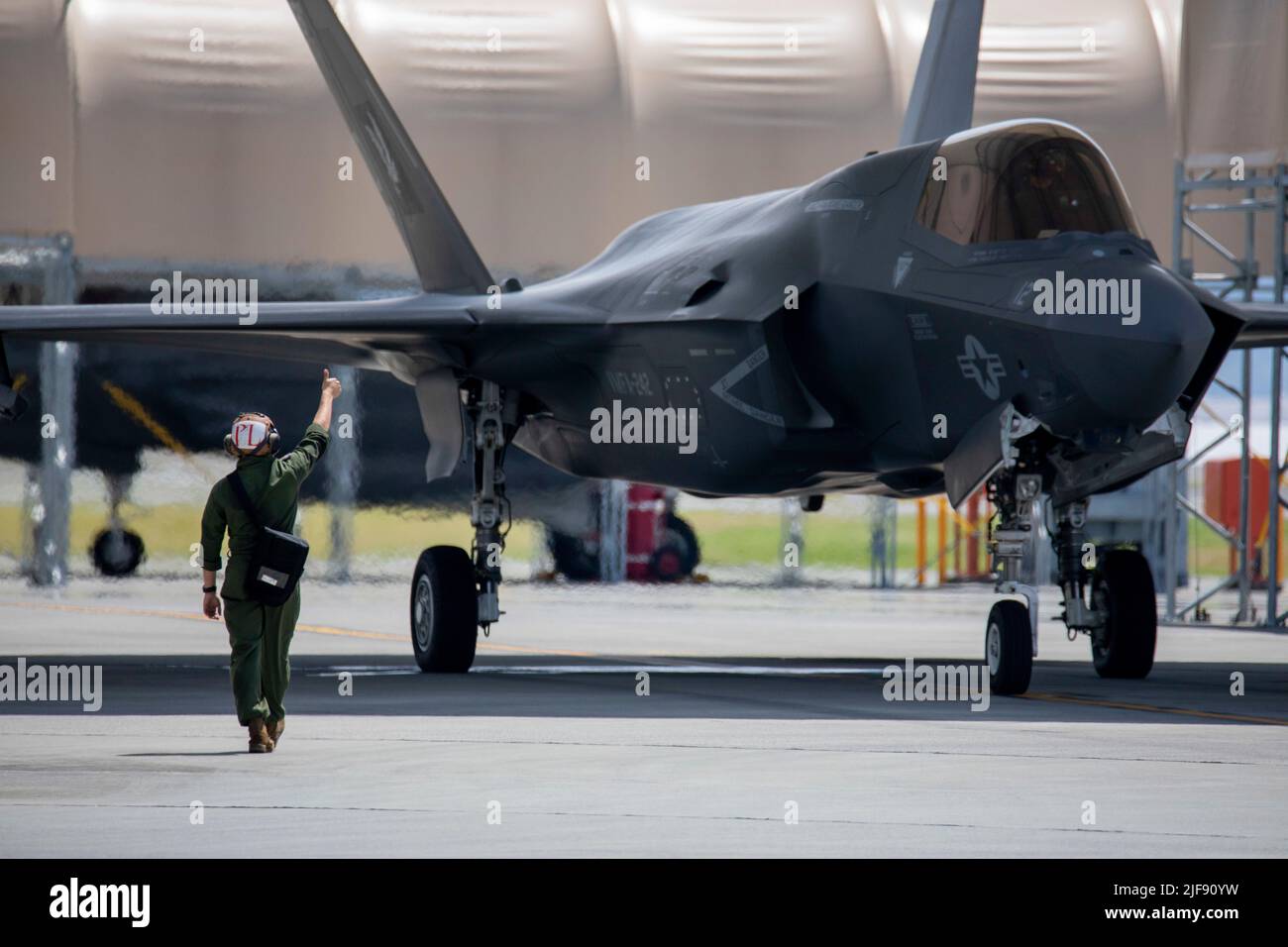 U.S. Marine Corps Lance Cpl. Dylan Chavez, a fixed wing aircraft ...