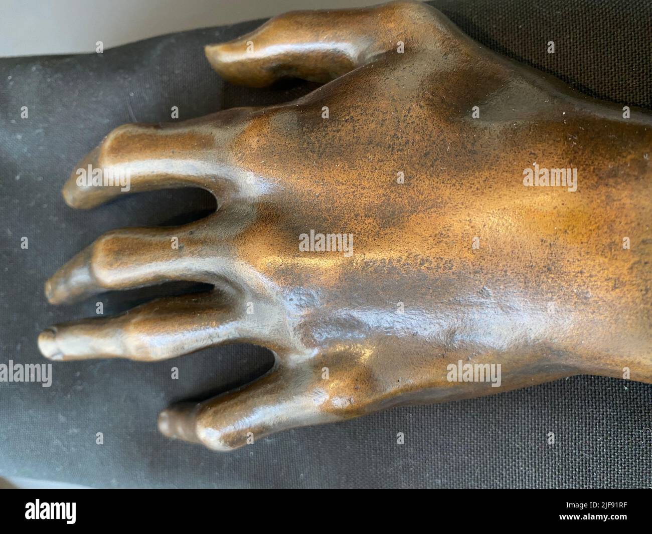 London, UK. 30th June, 2022. A bronze cast of composer Frédéric Chopin ...
