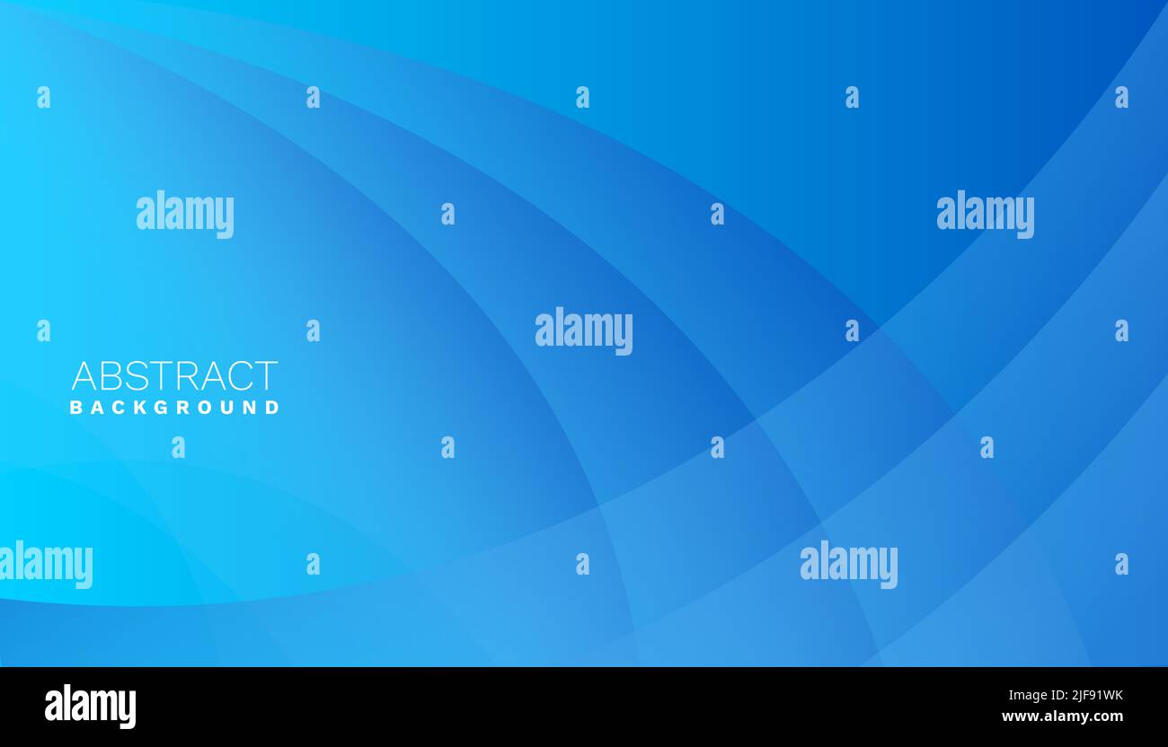 Minimal geometric blue background with dynamic shapes composition ...