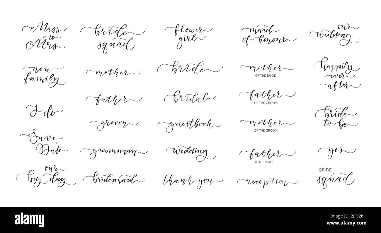 Wedding calligraphy invitation and reception seating cards design ...