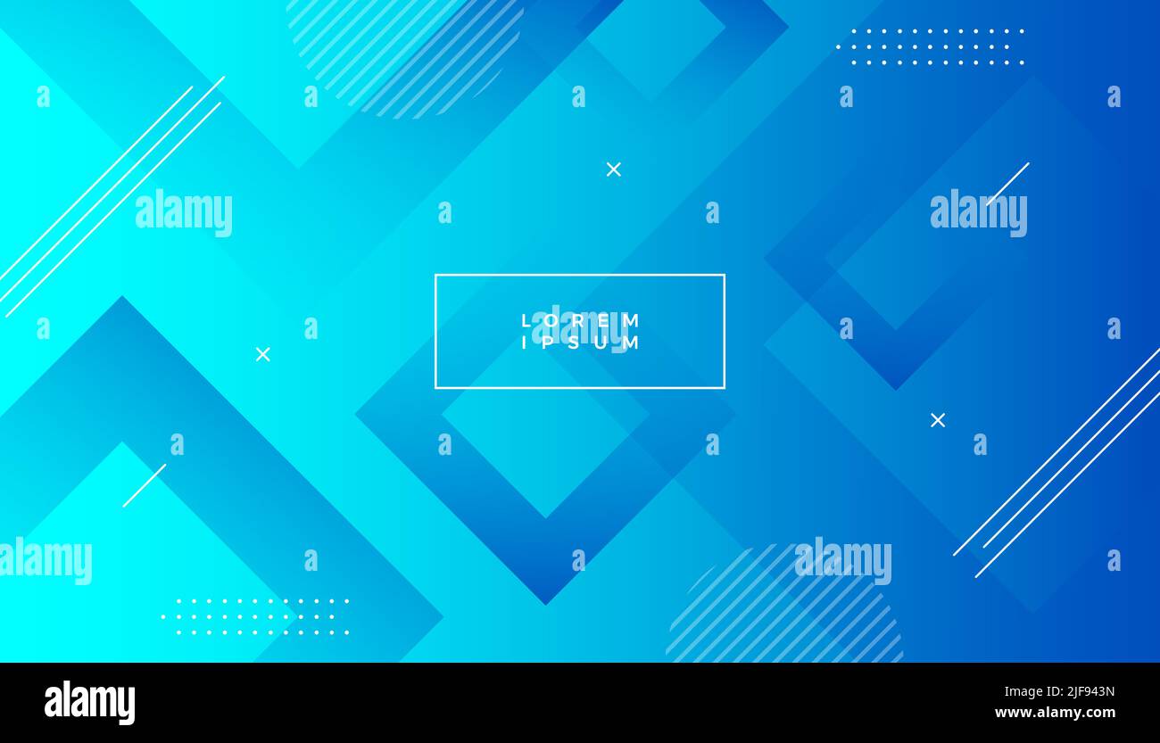 Abstract gradient geometric shapes blue background. Eps10 vector Stock ...