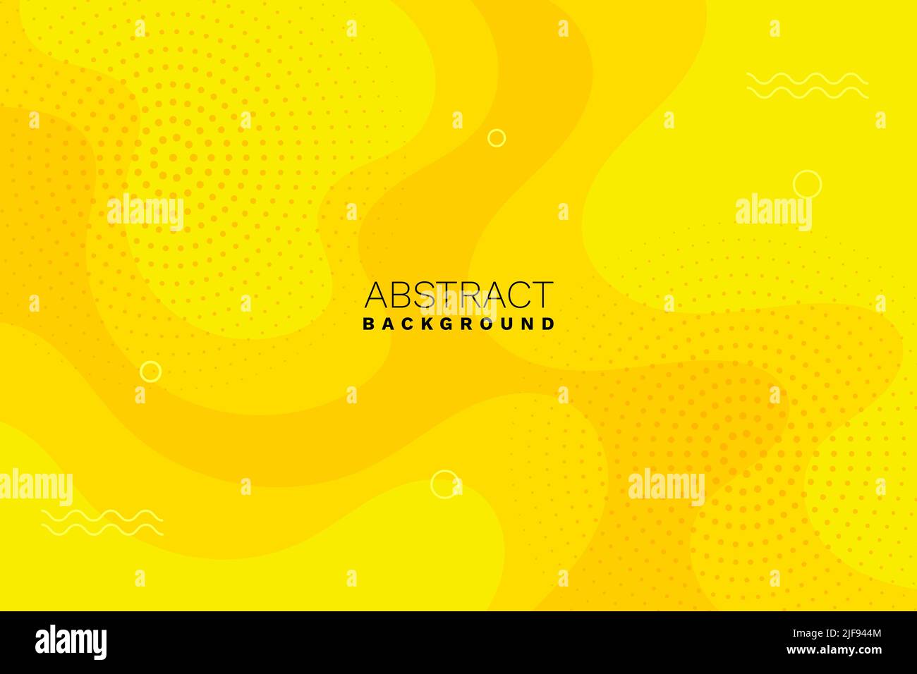 Abstract yellow background with wave shape. Eps10 vector Stock Vector ...