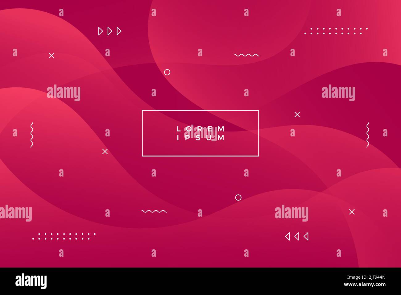 Wavy geometric shapes Stock Vector Images - Alamy