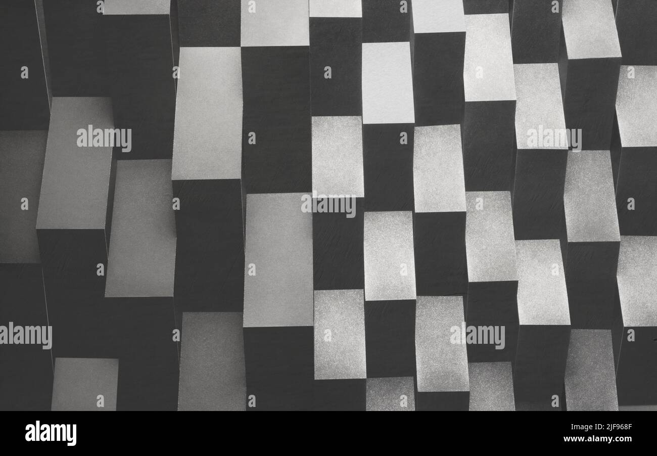 Abstract concept architectural, 3d illustration Stock Photo - Alamy