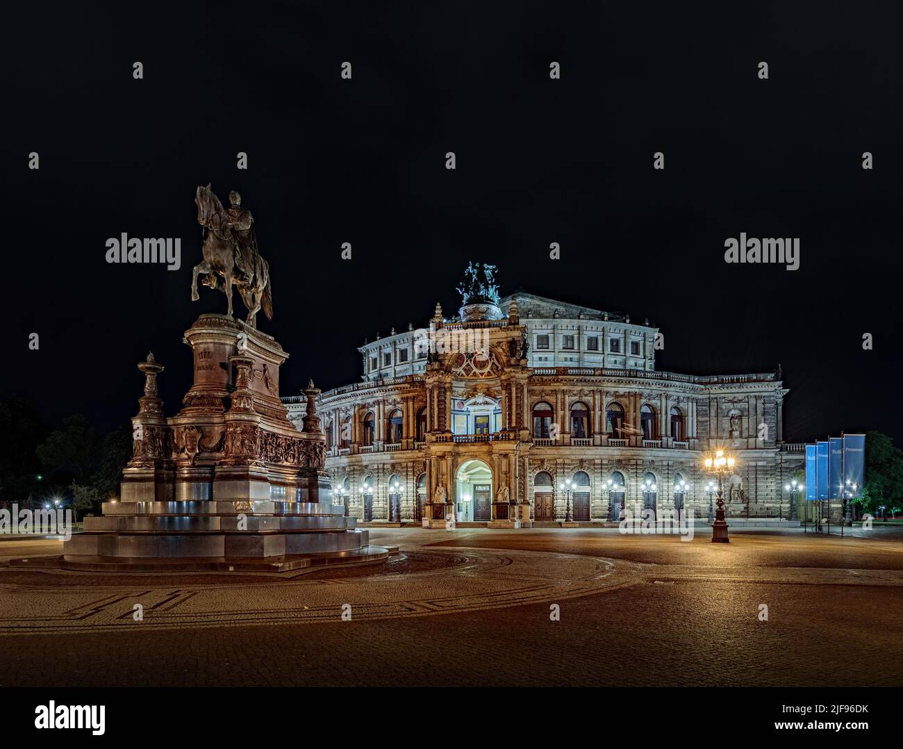 The Semper opera house, Dresden, Germany Stock Photo - Alamy