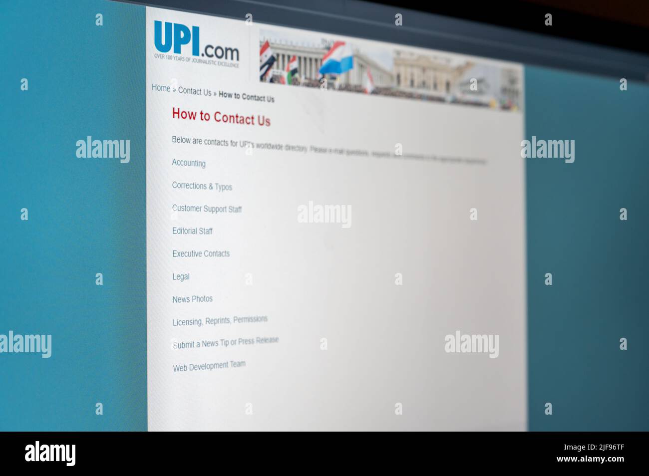 U s news logo hi-res stock photography and images - Alamy