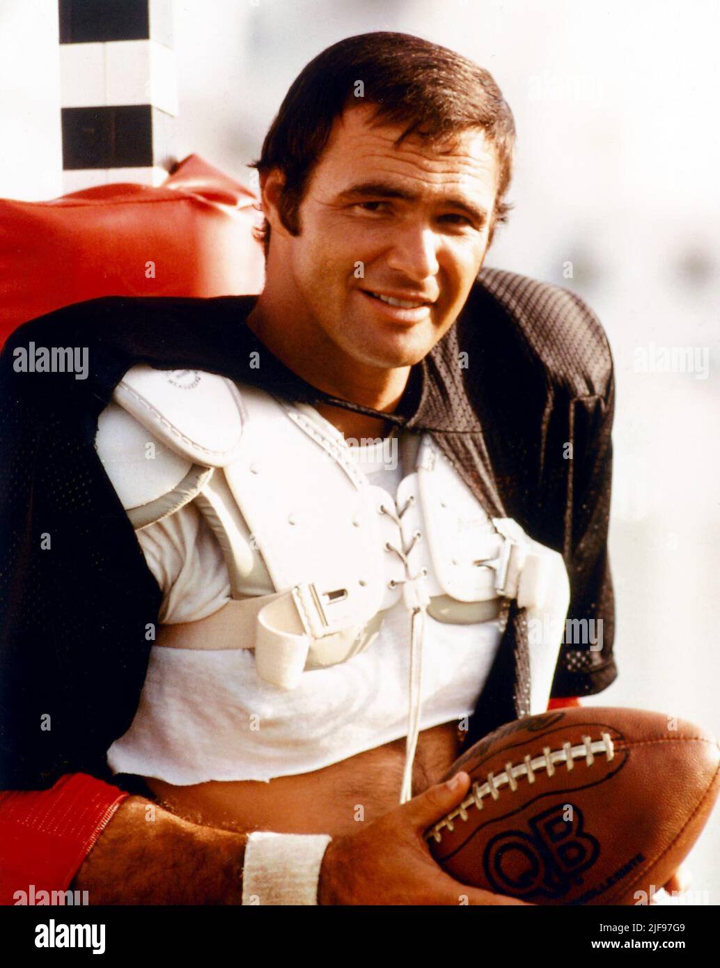 BURT REYNOLDS in THE LONGEST YARD (1974), directed by ROBERT ALDRICH ...