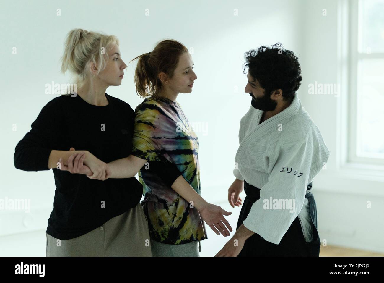 NADER KHADEMI, KRISTINE KUJATH THORP and TORA CHRISTINE DIETRICHSON in NINJABABY (2021 ...