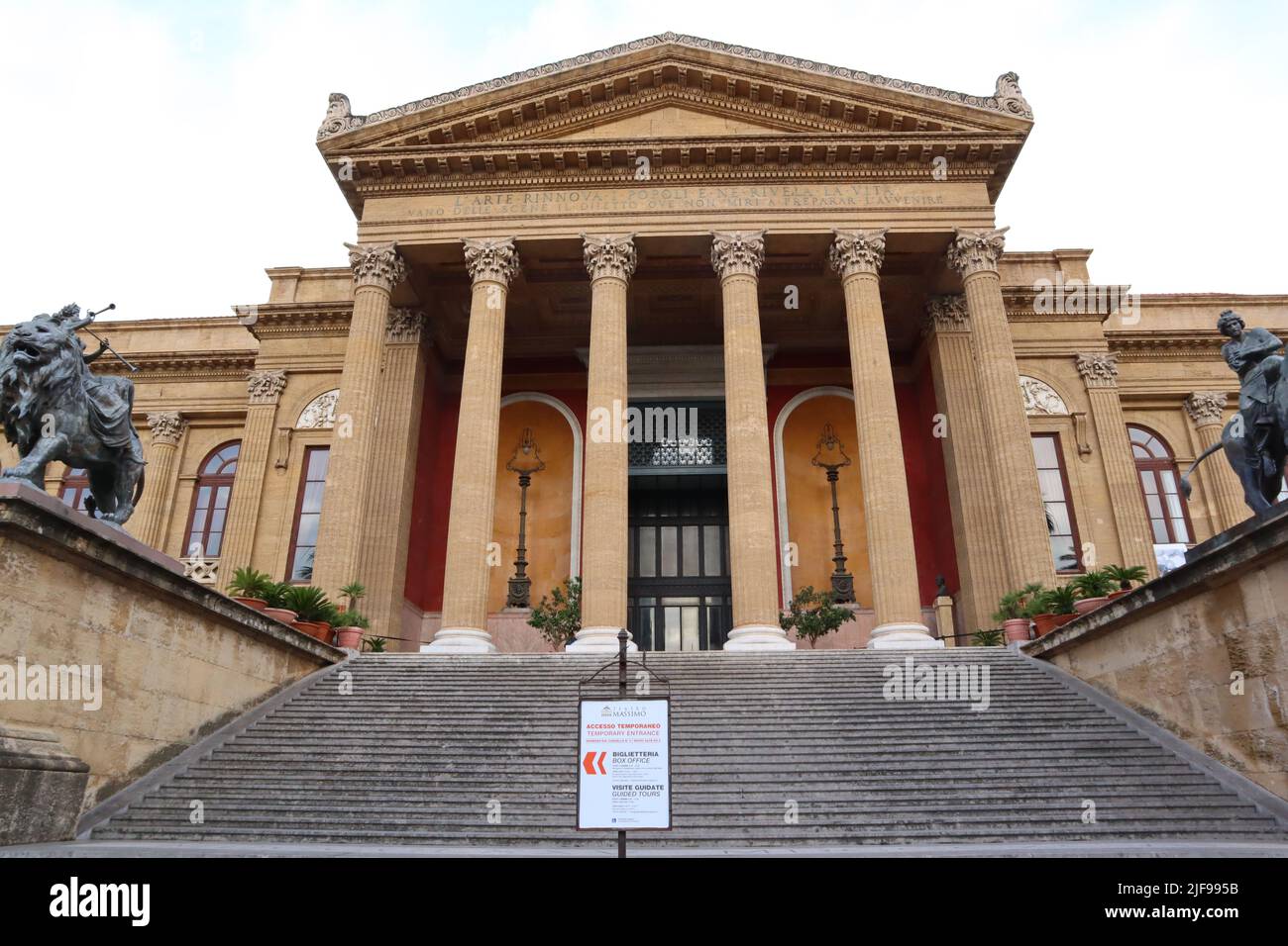 Palermo, Sicily (Italy): Massimo Theater, the Theatre of Opera and ...