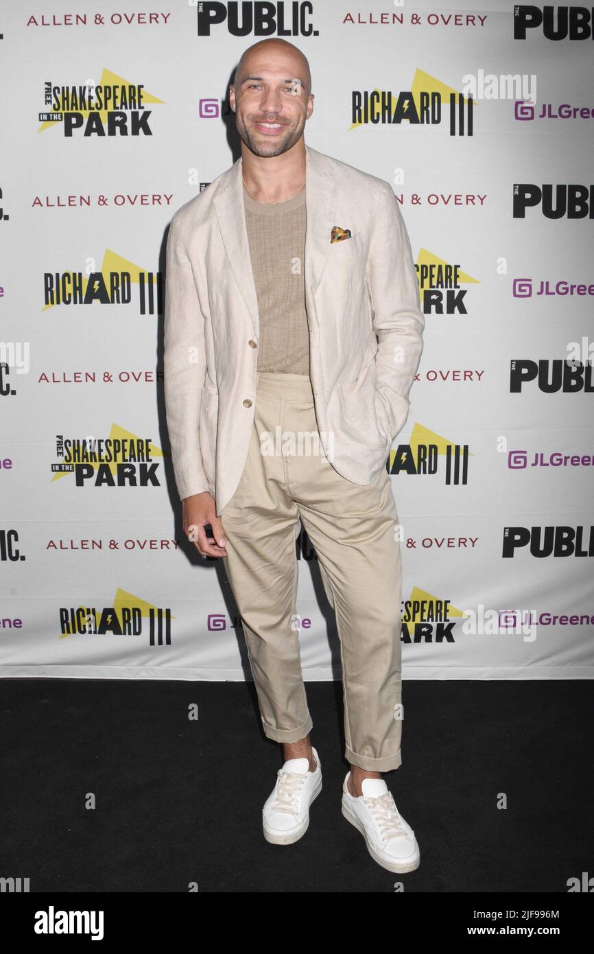 New York, NY, USA. 30th June, 2022. Jonathan Higginbotham at arrivals ...