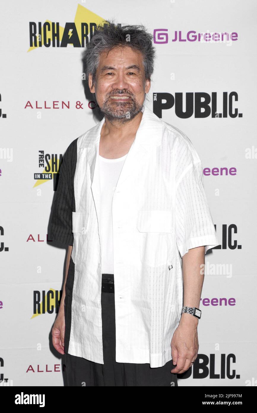 New York, NY, USA. 30th June, 2022. David Henry Hwang at arrivals for ...