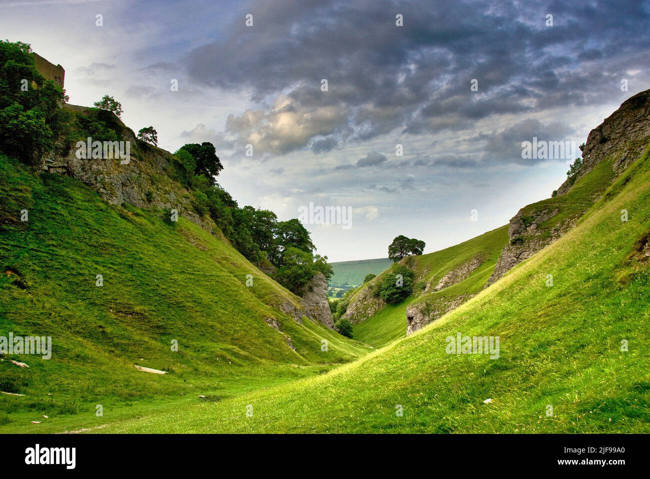 Winnats Pass is a hillside pass and limestone gorge in the Peak ...