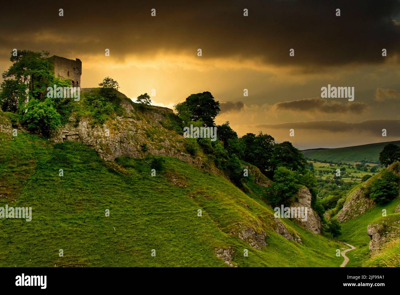 Winnats Pass is a hillside pass and limestone gorge in the Peak ...