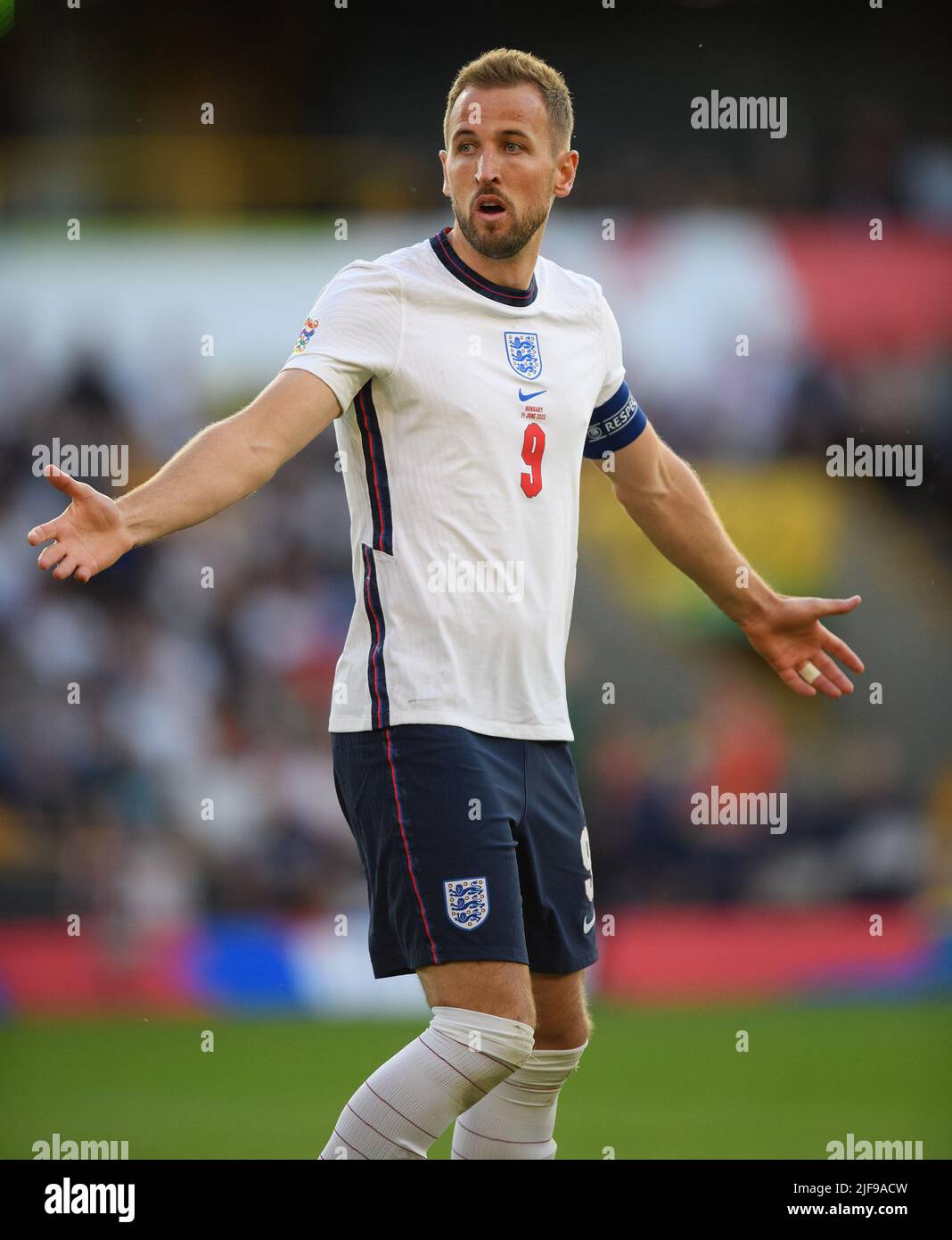 England v Hungary - UEFA Nations League. England's Harry Kane during ...