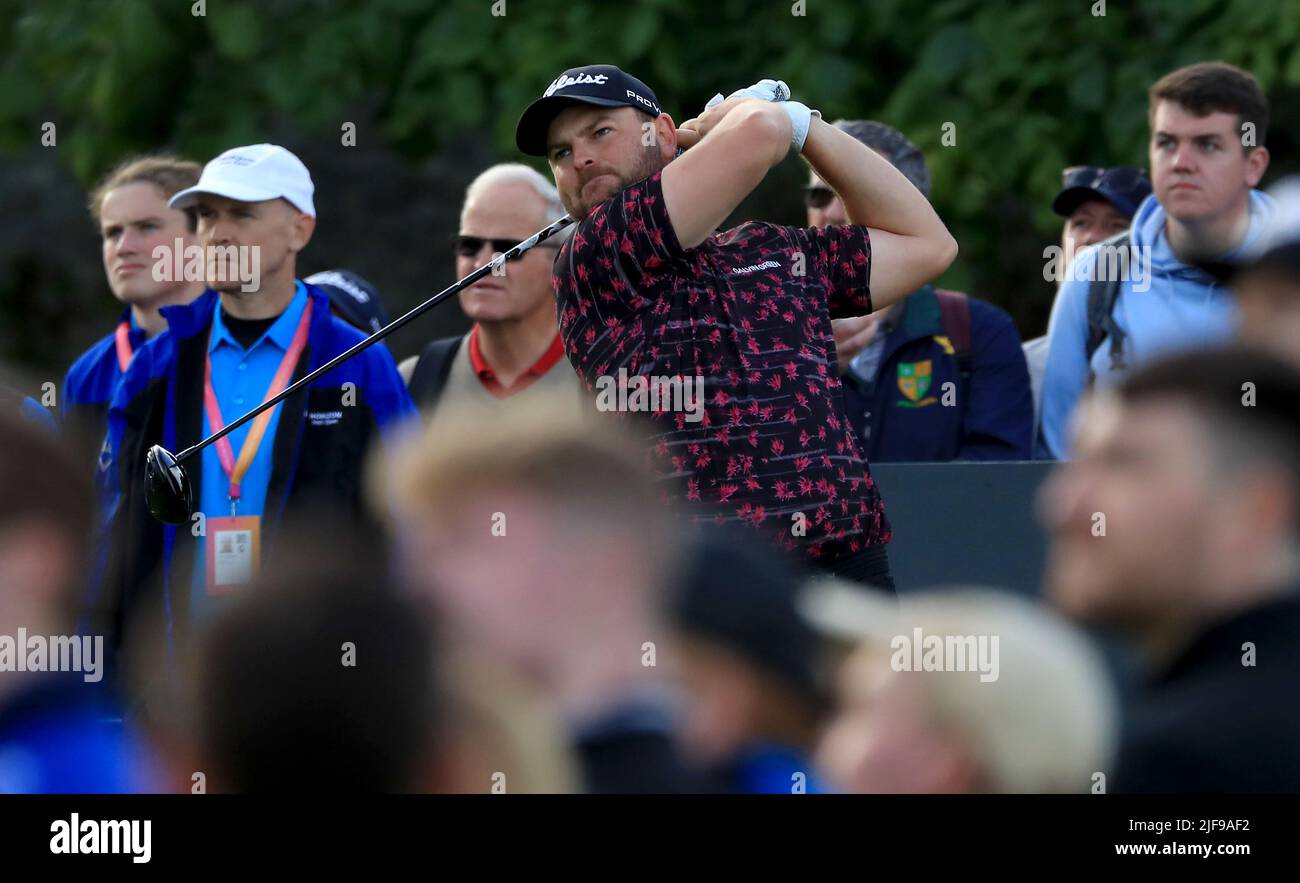 England’s Jordan Smith on the tenth tee during day two of the Horizon ...