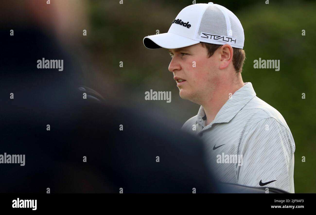Scotland’s Robert MacIntyre during day two of the Horizon Irish Open ...