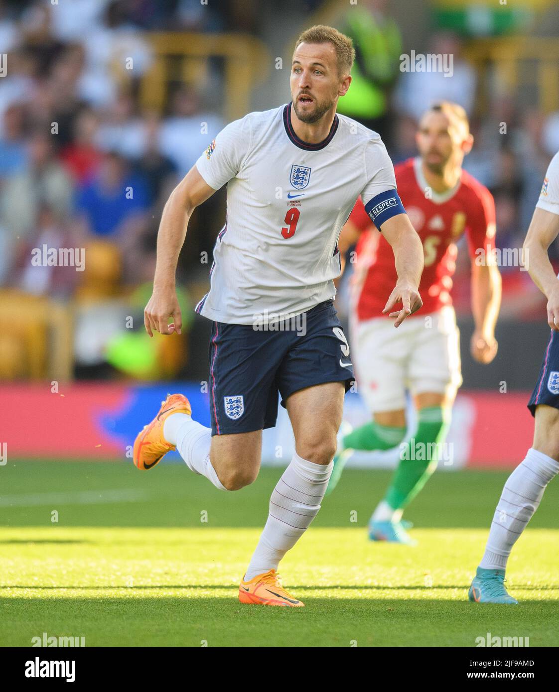 England v Hungary - UEFA Nations League. England's Harry Kane during ...