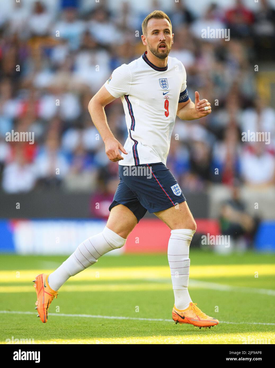 England v Hungary - UEFA Nations League. England's Harry Kane during ...