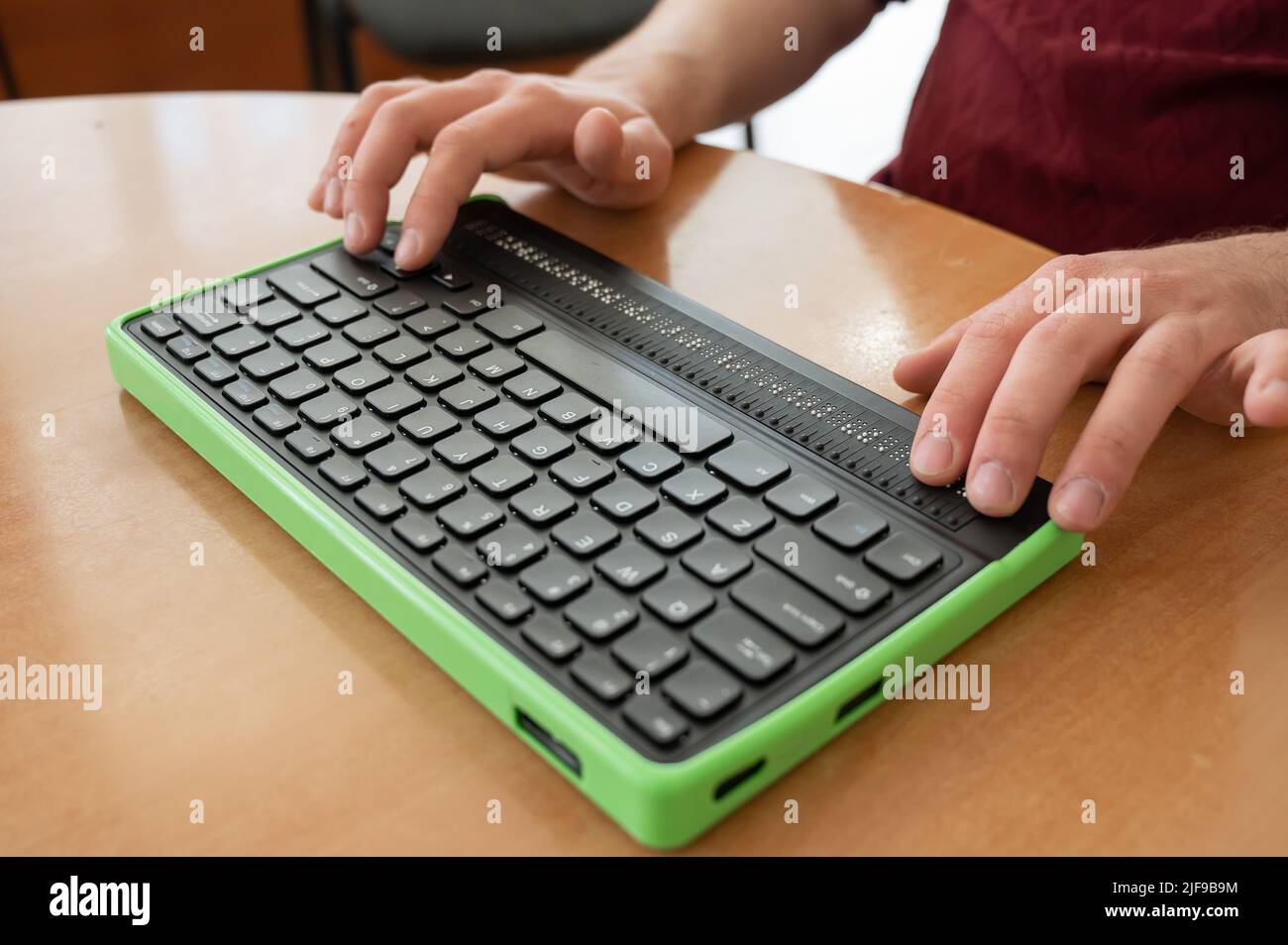 Tactile reading system hi-res stock photography and images - Alamy