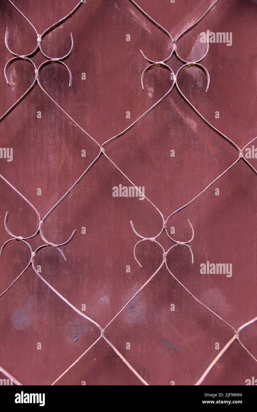 Wrought iron window bars hi-res stock photography and images - Alamy