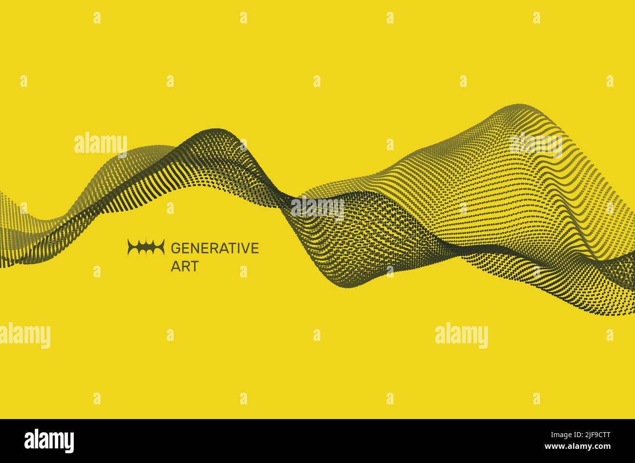 Abstract wavy background for banner, flyer, book cover, poster. Dynamic ...