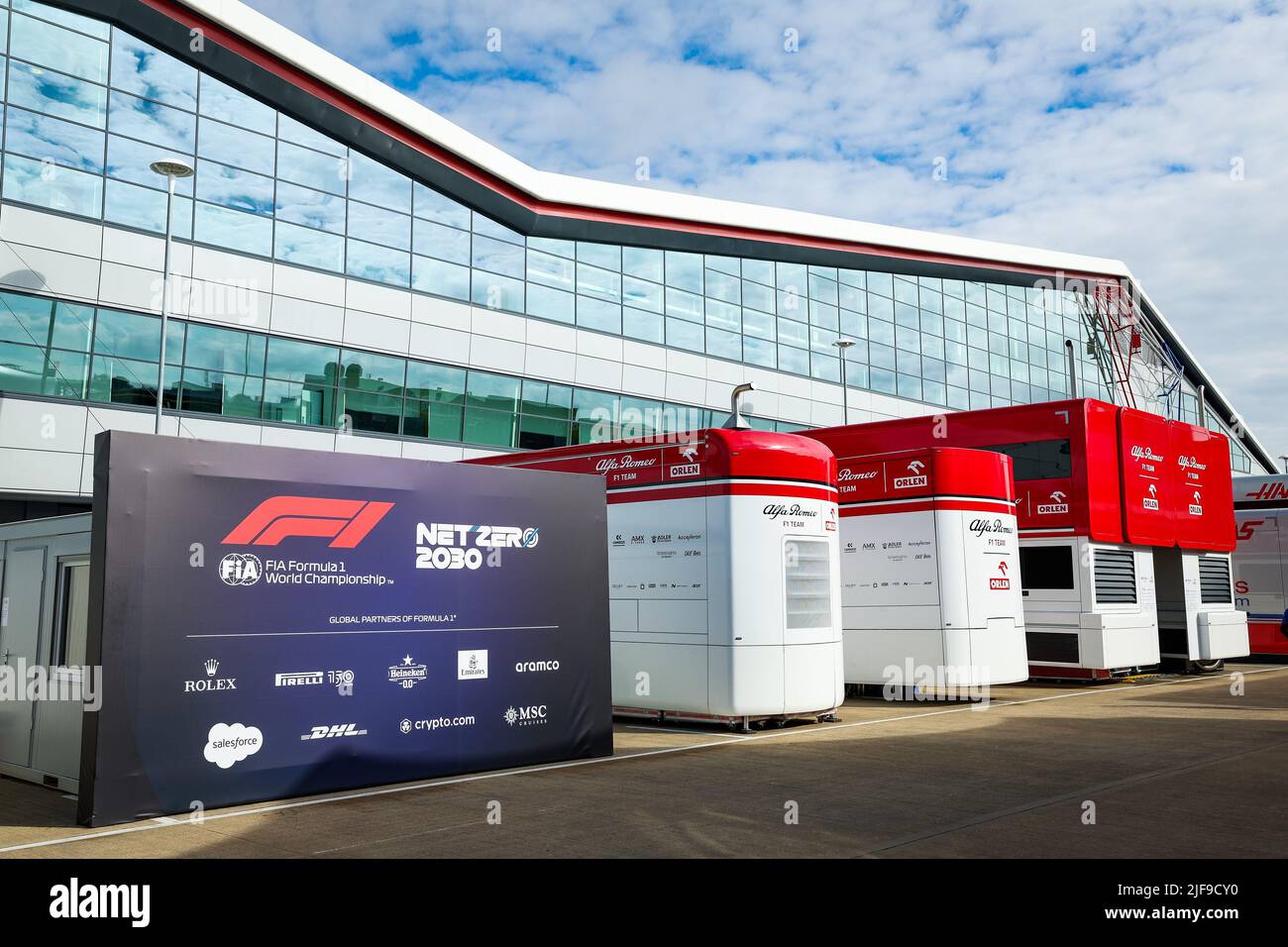 Silverstone, Royaume Uni. 01st July, 2022. F1 Net Zero Emission by 2030 ...