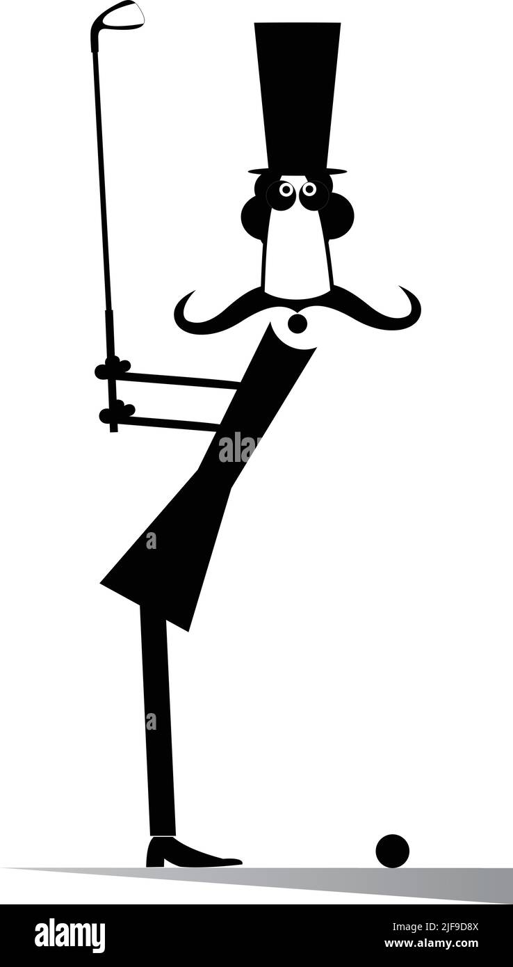 Golf the old course Stock Vector Images - Alamy