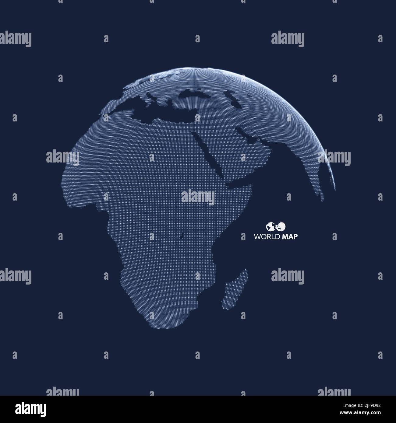 Africa globe Stock Vector Images - Alamy